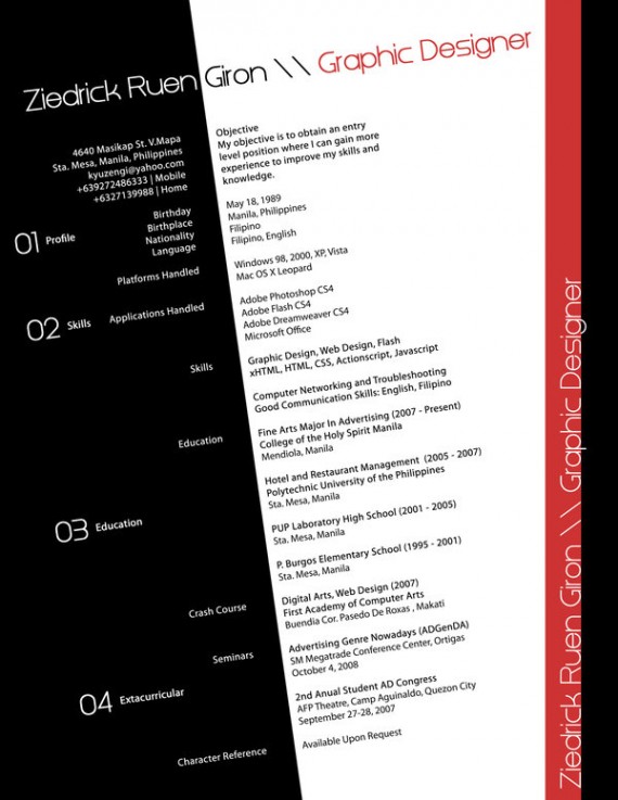 Learn 25 Creative CV Templates that Will Make You Stand Out