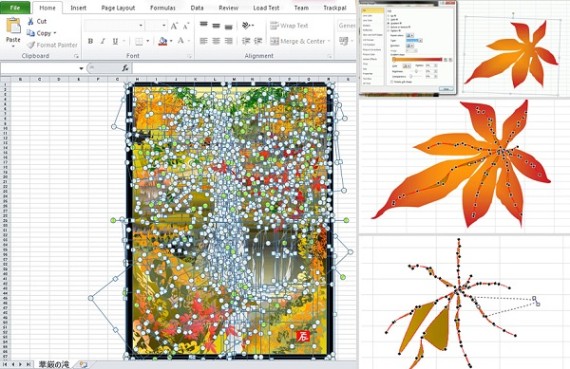 Artist of the Week: Learn Excel Spreadsheet Art by Tatsuo Horiuchi