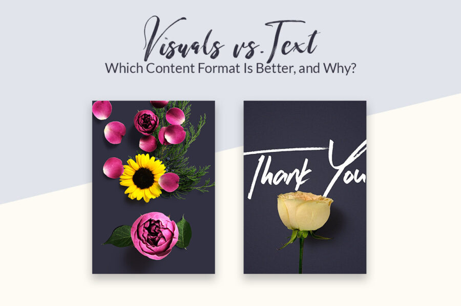Content Writing Tips For Beginners: 5 Tips On Visuals Vs. Text
