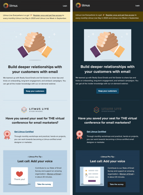 Dark Mode Of Email Marketing!